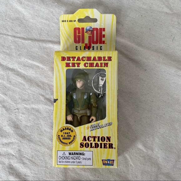 Toys | Gi Joe Keychain New In Box | Poshmark